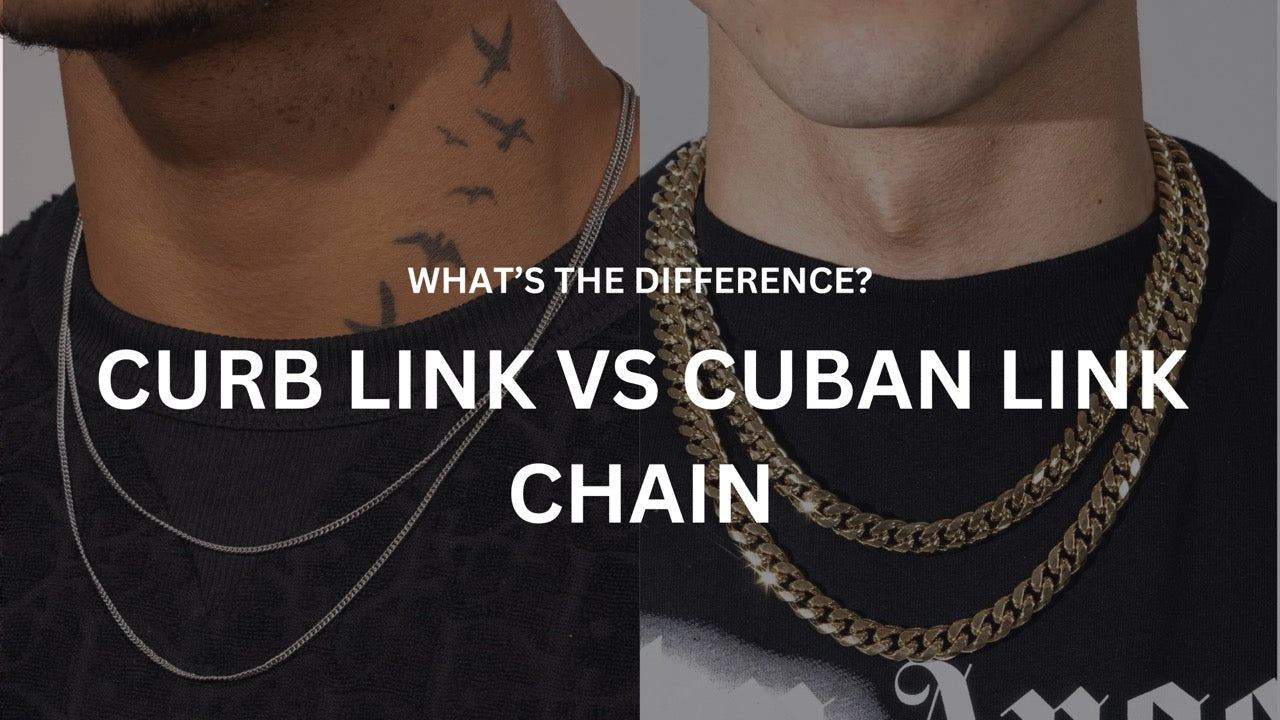 Curb Link vs Cuban Link Chain: Understanding the Differences – Adamans