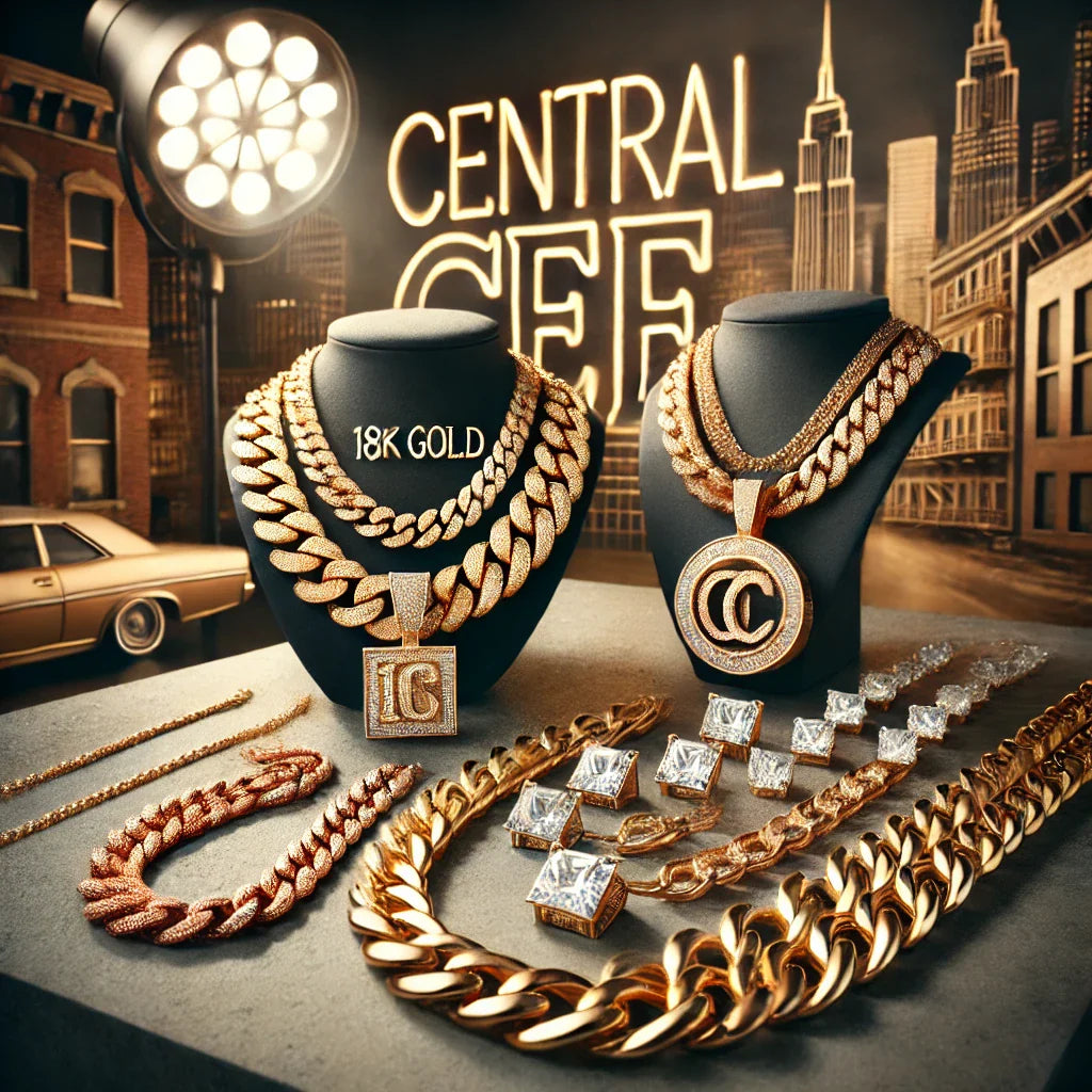 Central Cee's Insane 18K Gold Jewelry & Watch Collection – Adamans