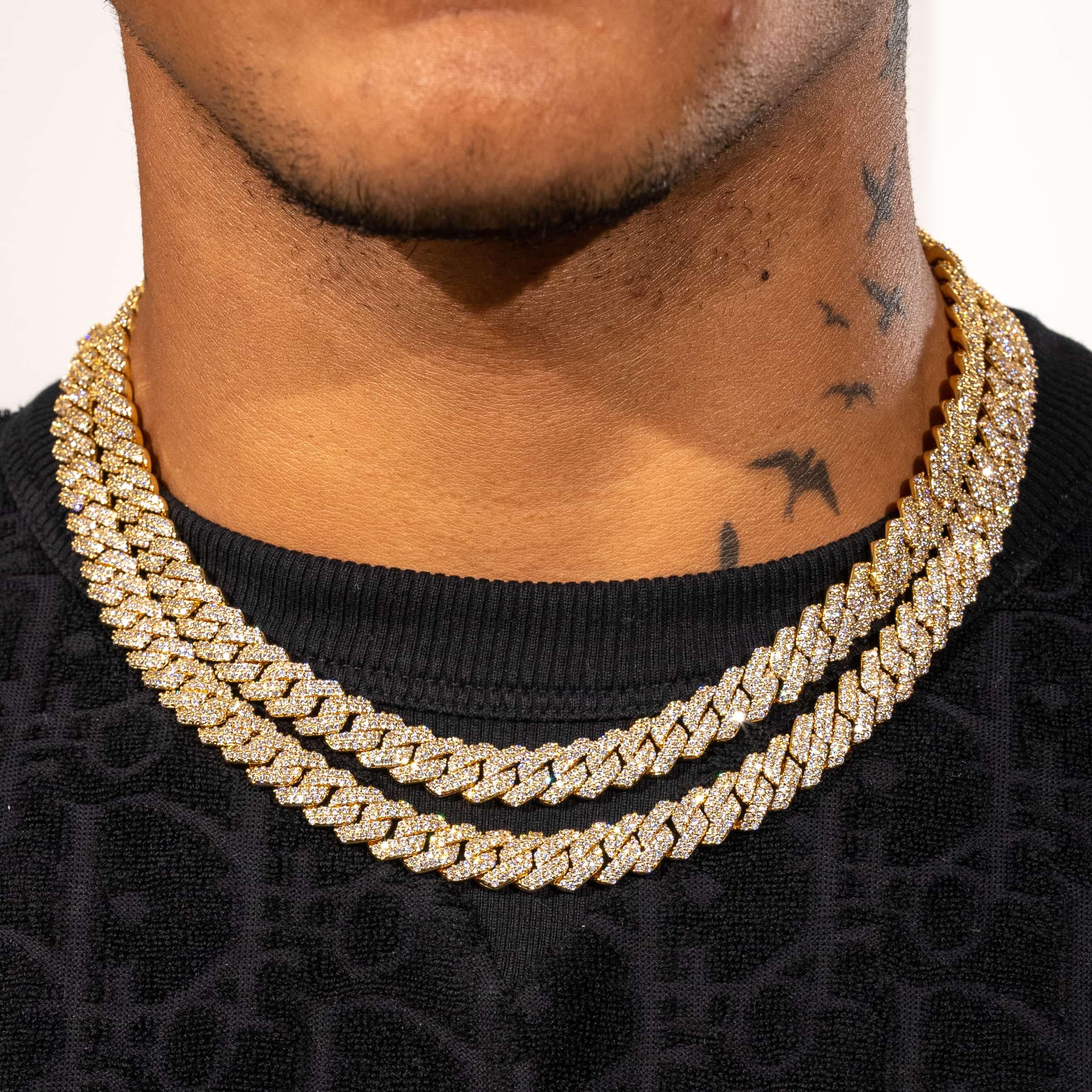 10mm Monaco Chain - Gold – Adamans