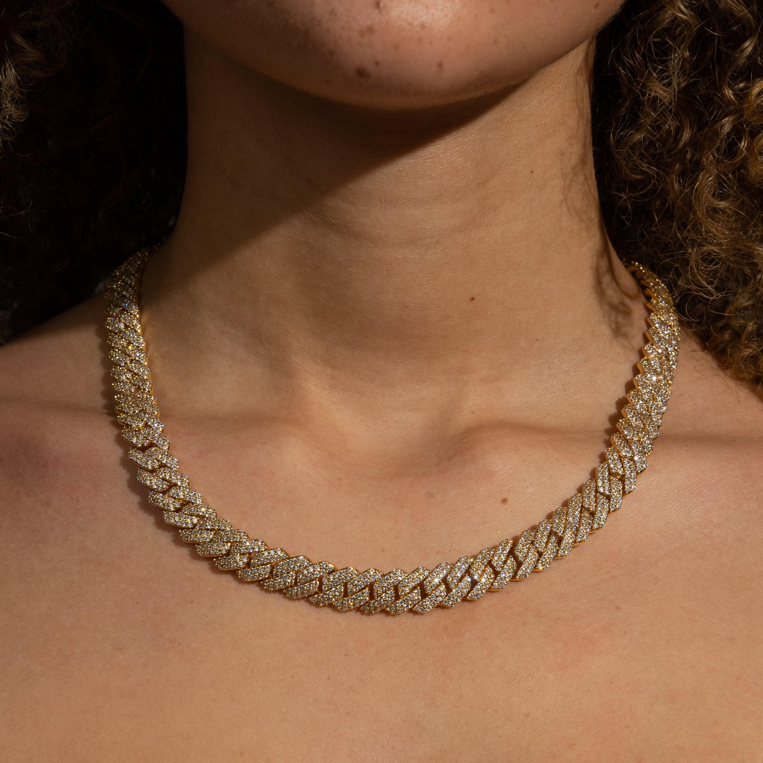 10mm Monaco Chain - Gold – Adamans