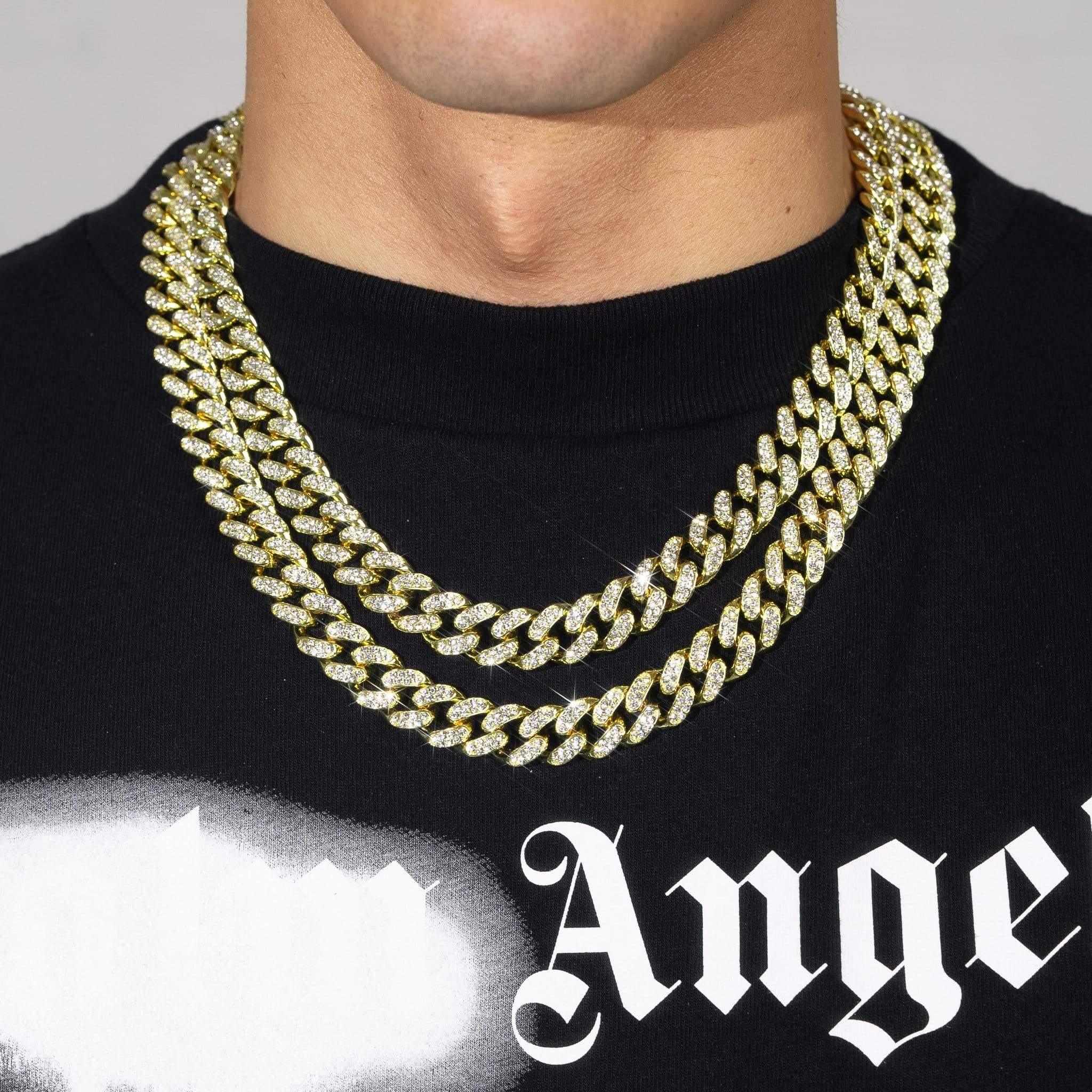 13mm Cuban Chain - Gold – Adamans